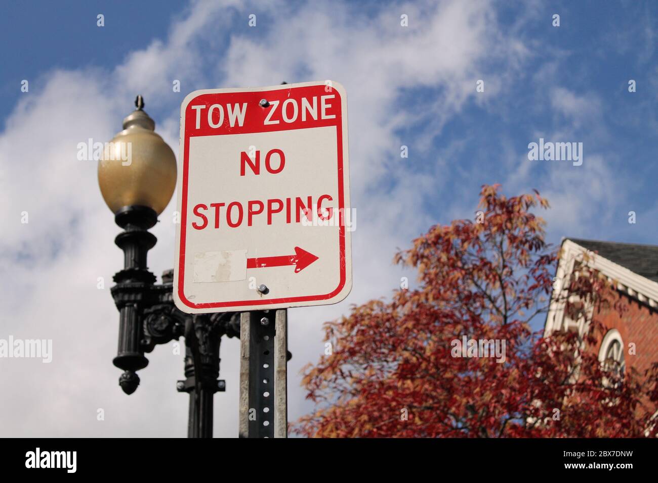Sign with tress in background hi-res stock photography and images - Alamy