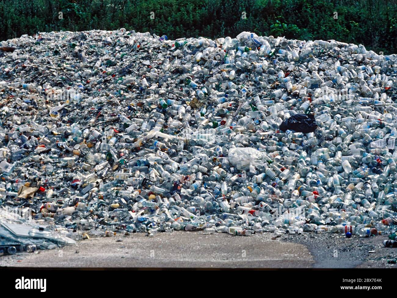 Garbage dump outside city in sodermanland Sweden Stock Photo - Alamy