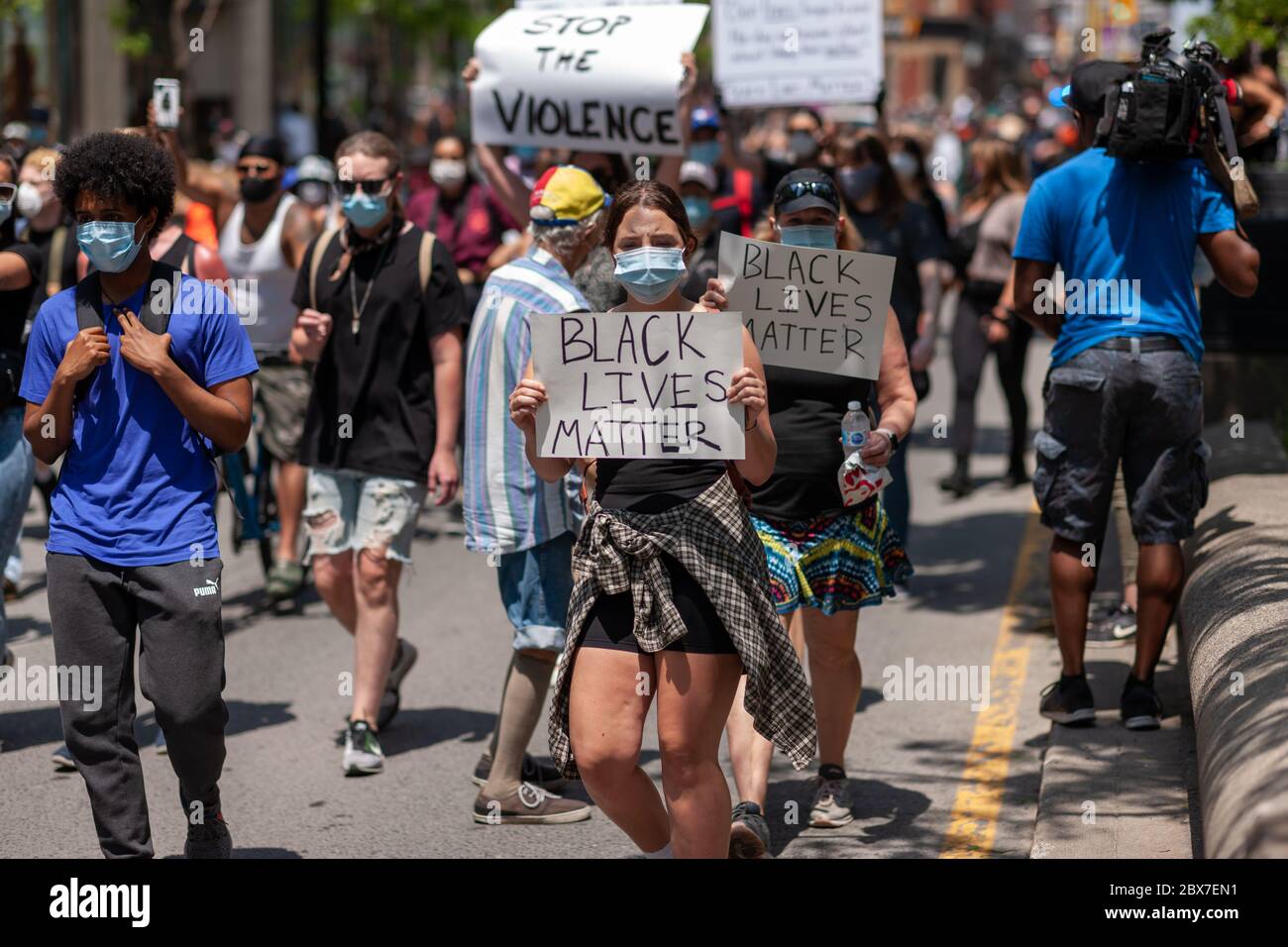 Anti police protest signs hi-res stock photography and images - Alamy