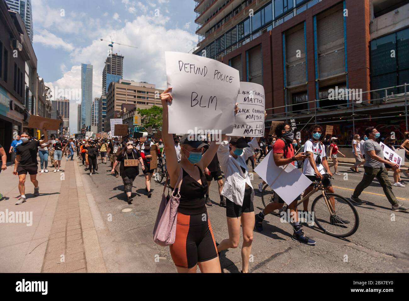 Anti oppression protest signs hi-res stock photography and images - Alamy