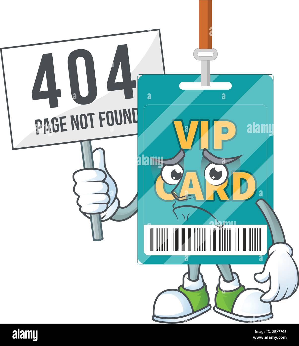 Lanyard vector image Stock Vector Images - Alamy