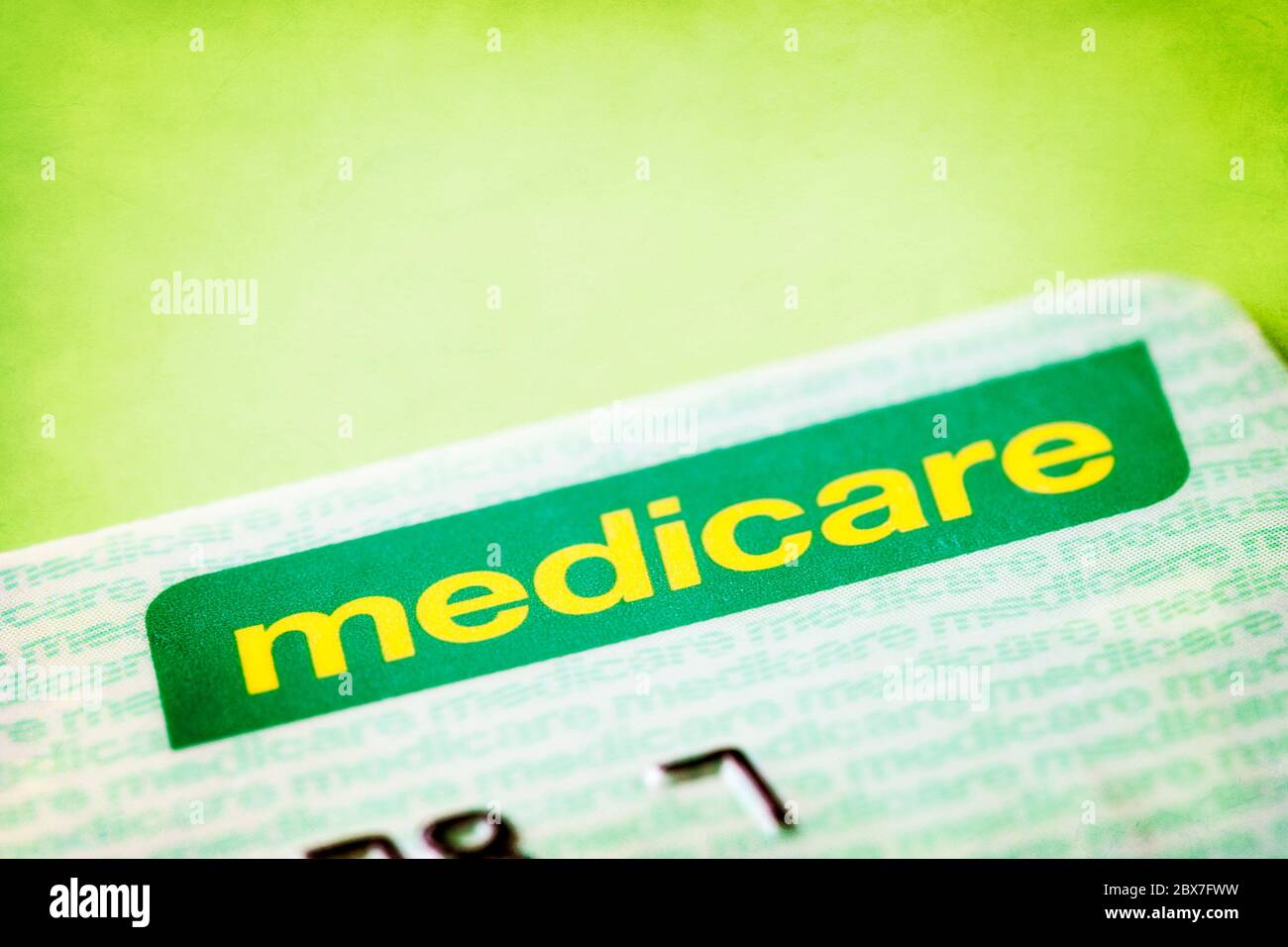 Australian Medicare card over textured background Stock Photo - Alamy