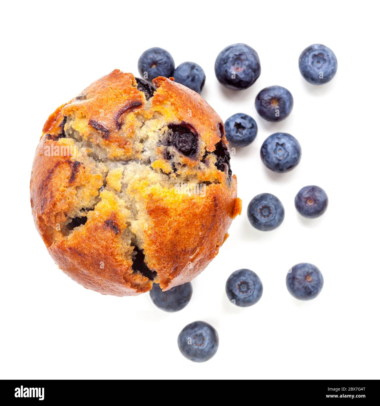 Muffin above Cut Out Stock Images & Pictures - Alamy
