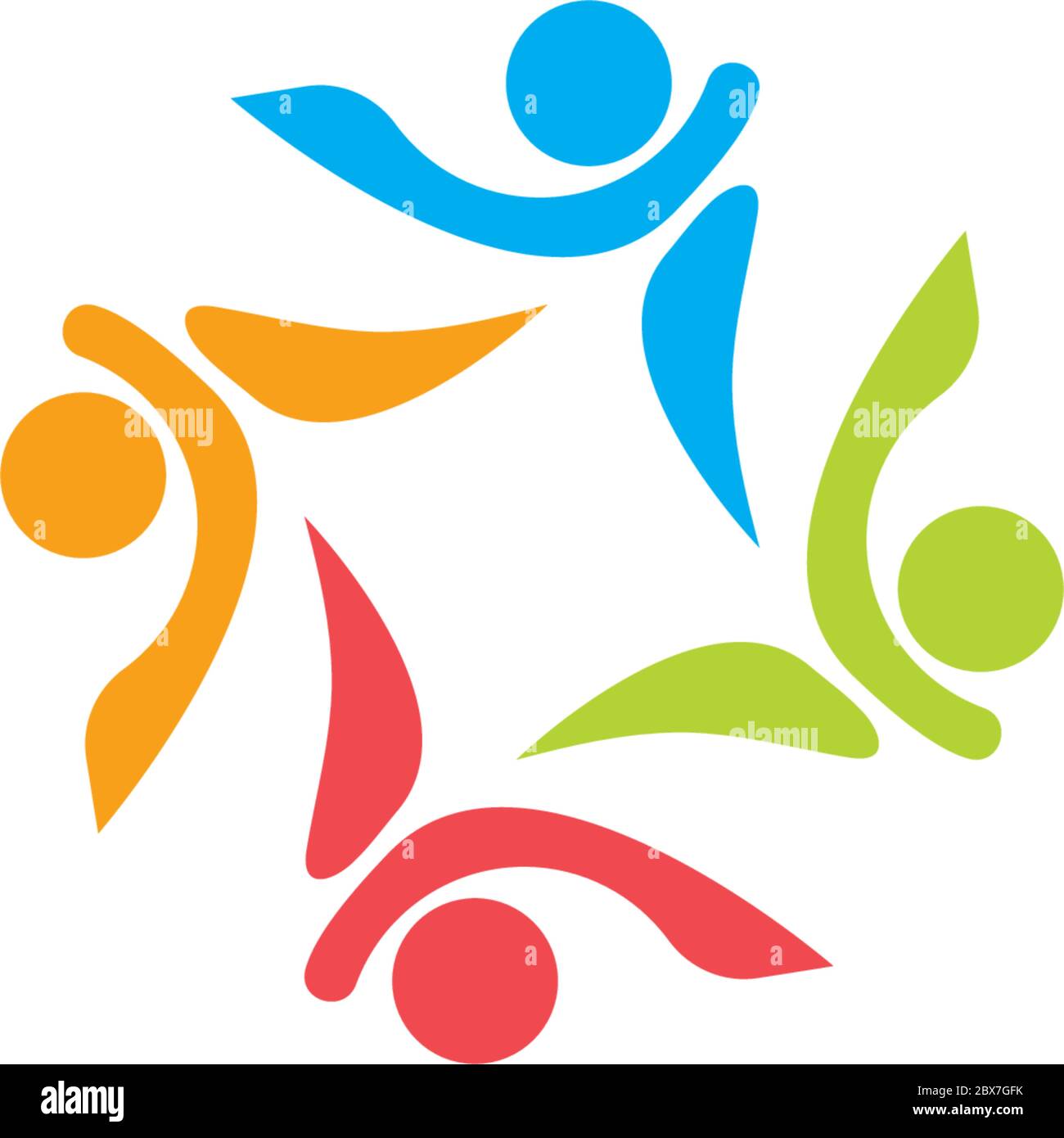 Community group, People group, Care logo icon illustration Stock Vector ...