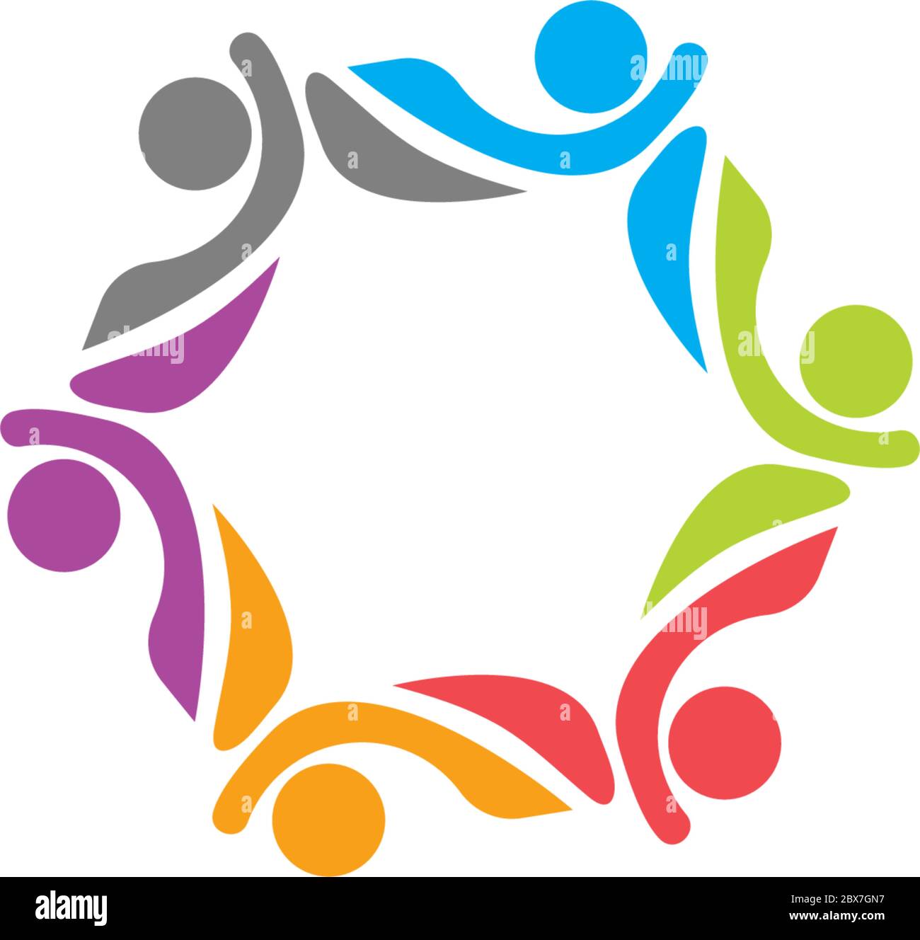 Community group, People group, Care logo icon illustration Stock Vector ...