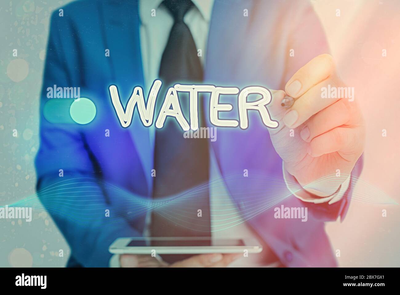 Writing note showing Water. Business concept for has the important ...
