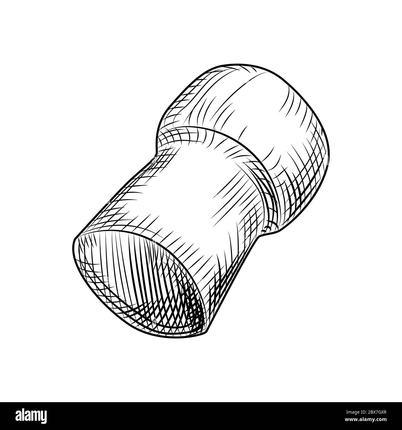 Draw the cork Cut Out Stock Images & Pictures - Alamy