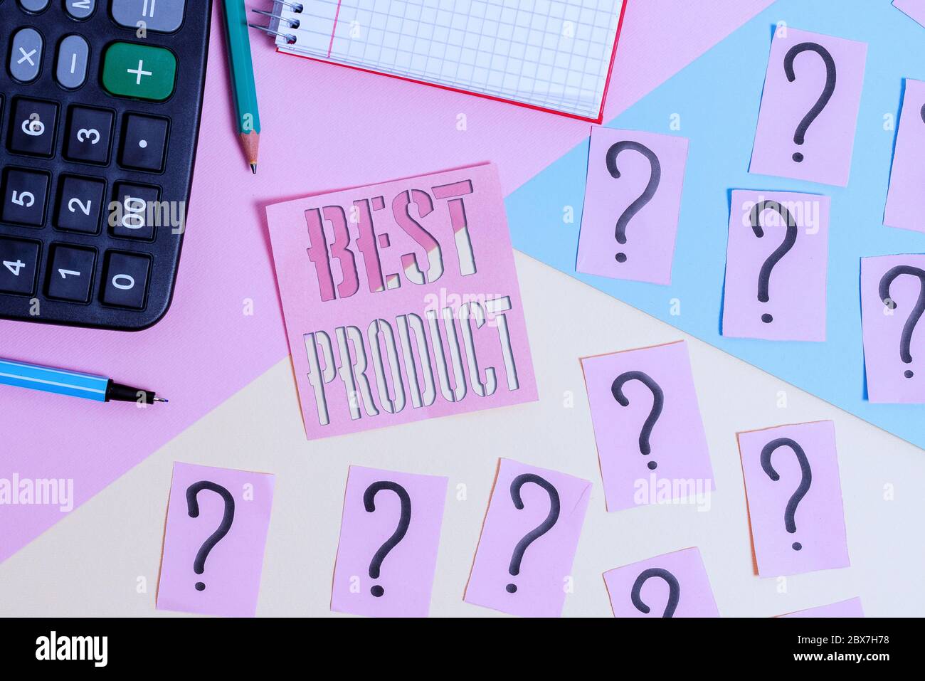 Text sign showing Best Product. Business photo showcasing a certain ...