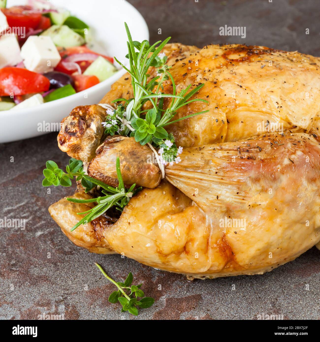 Trussed chicken hi-res stock photography and images - Alamy