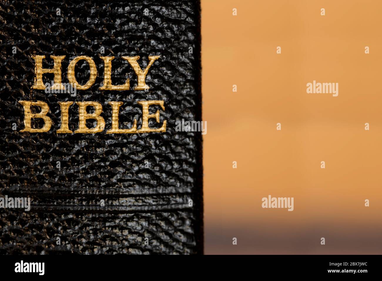 Leather bible spine hi-res stock photography and images - Alamy