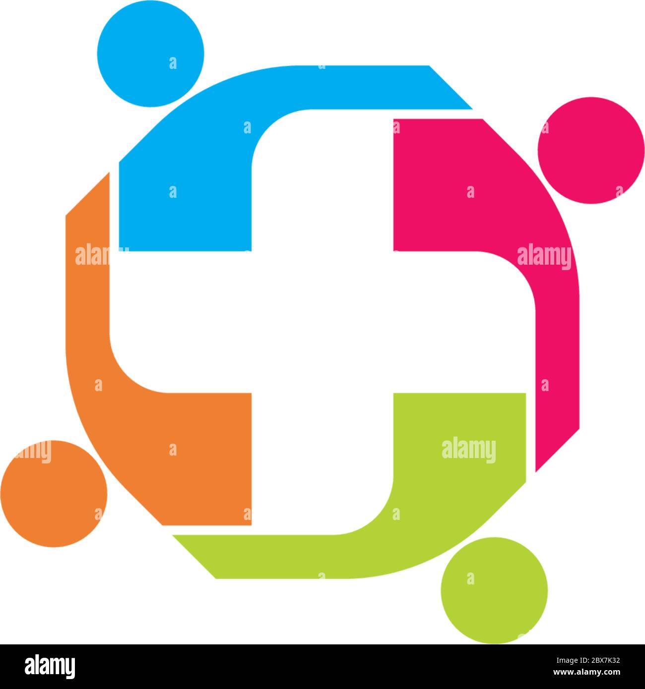 Community group, People group, Care logo icon illustration Stock Vector ...