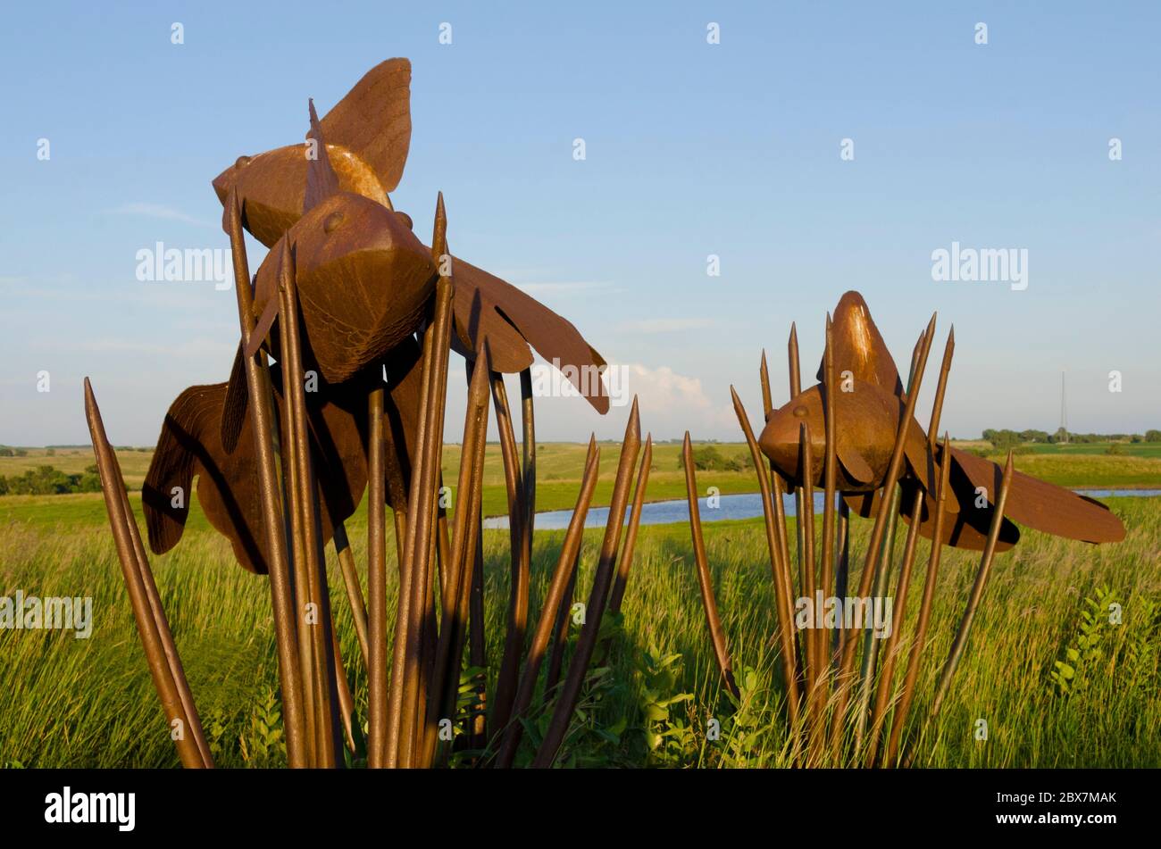Porter Sculpture Park, Montrose, South Dakota, USA Stock Photo - Alamy