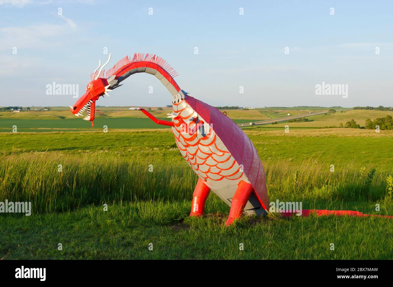 Porter Sculpture Park, Montrose, South Dakota, USA Stock Photo - Alamy