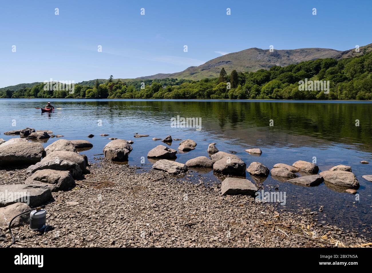 Coniston Water in the English county of Cumbria is the third-largest ...