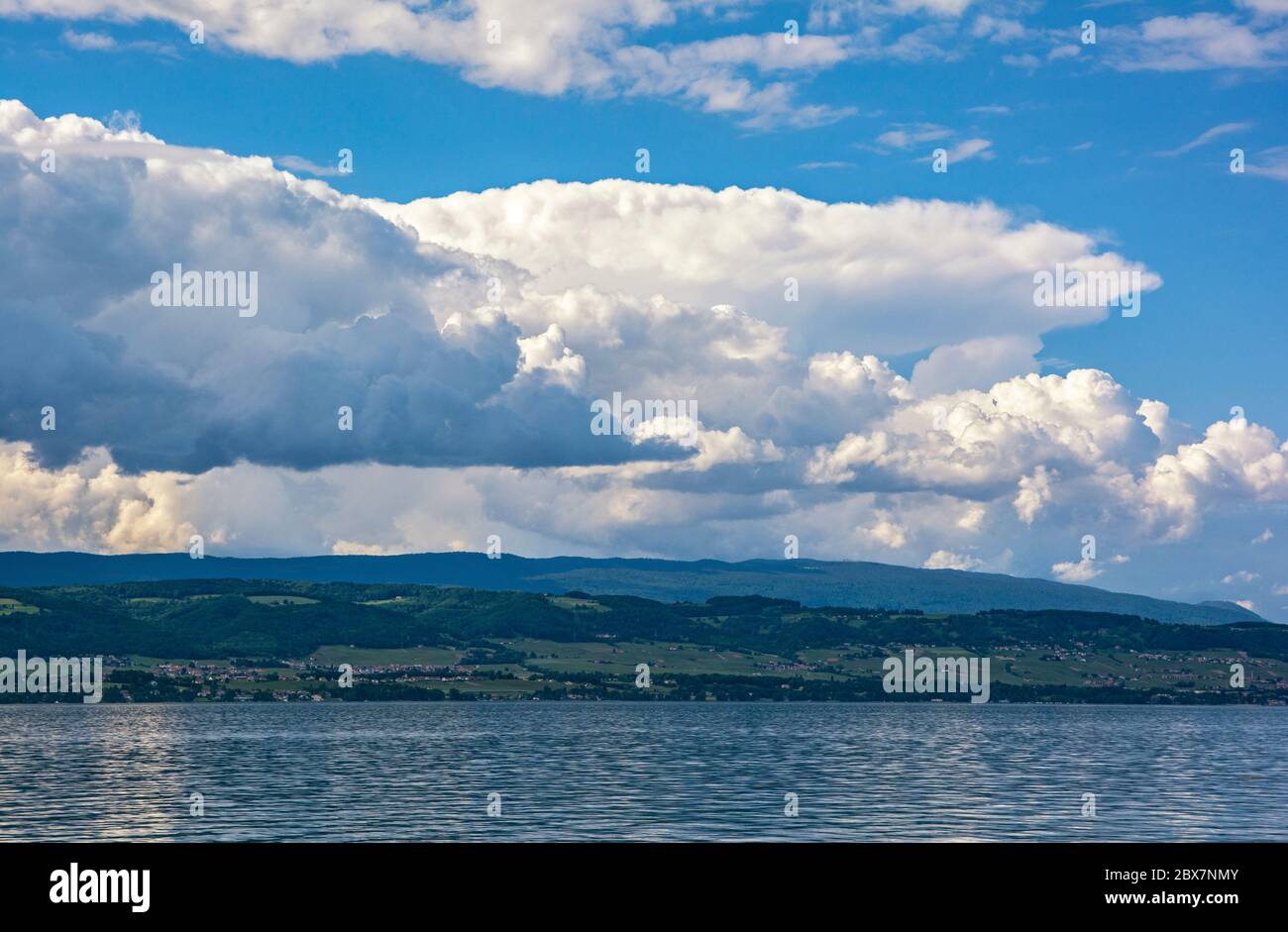 Lac leman switzerland view hi-res stock photography and images - Alamy