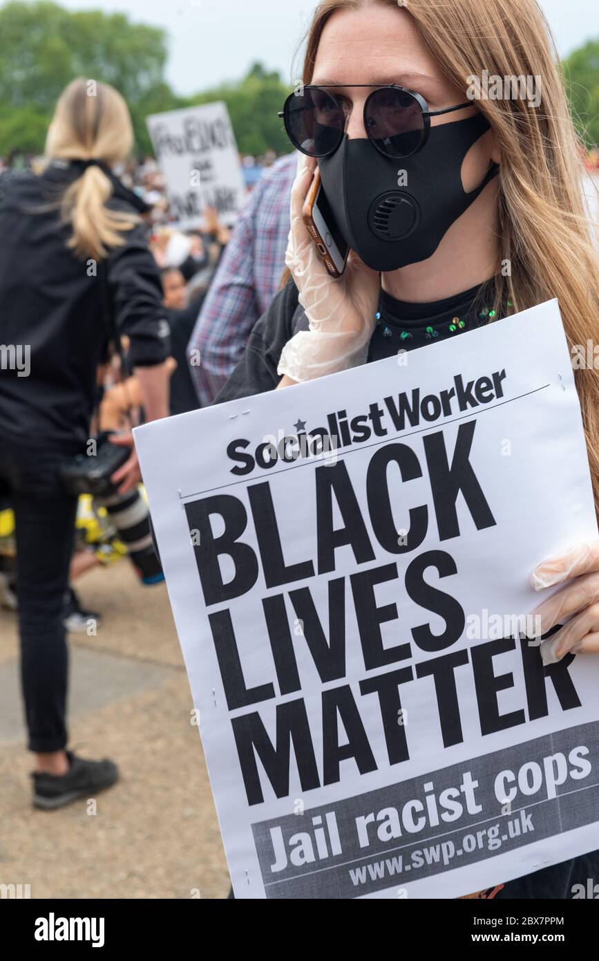 Black life matters london hi-res stock photography and images - Alamy