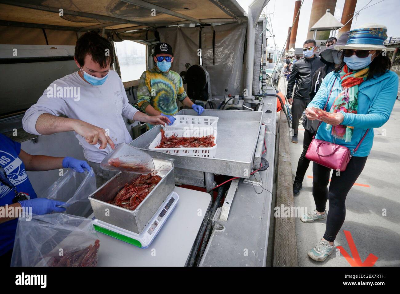 Prawn wharf hi-res stock photography and images - Alamy