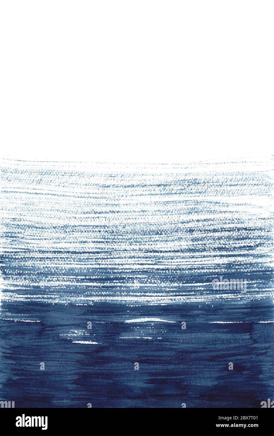 Blue brushstroke texture background. Abstract watercolor hand painting ...