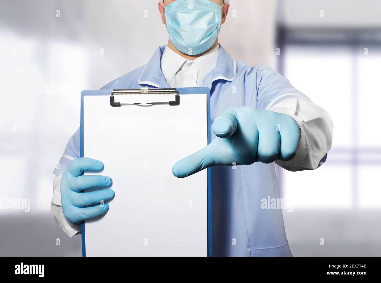 Blue lab suit hi-res stock photography and images - Alamy