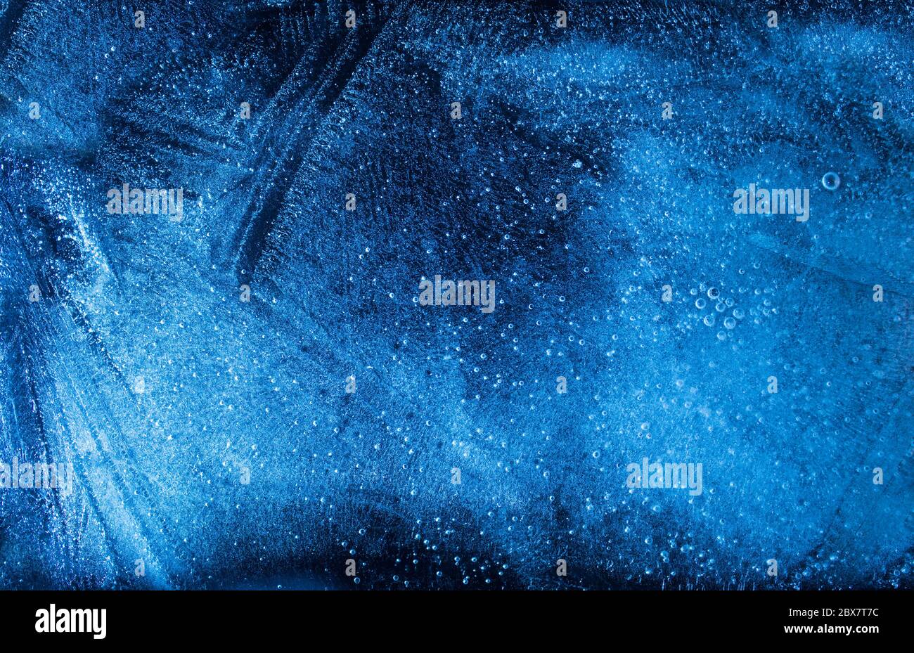 Blue lightened ice surface texture background photo Stock Photo - Alamy