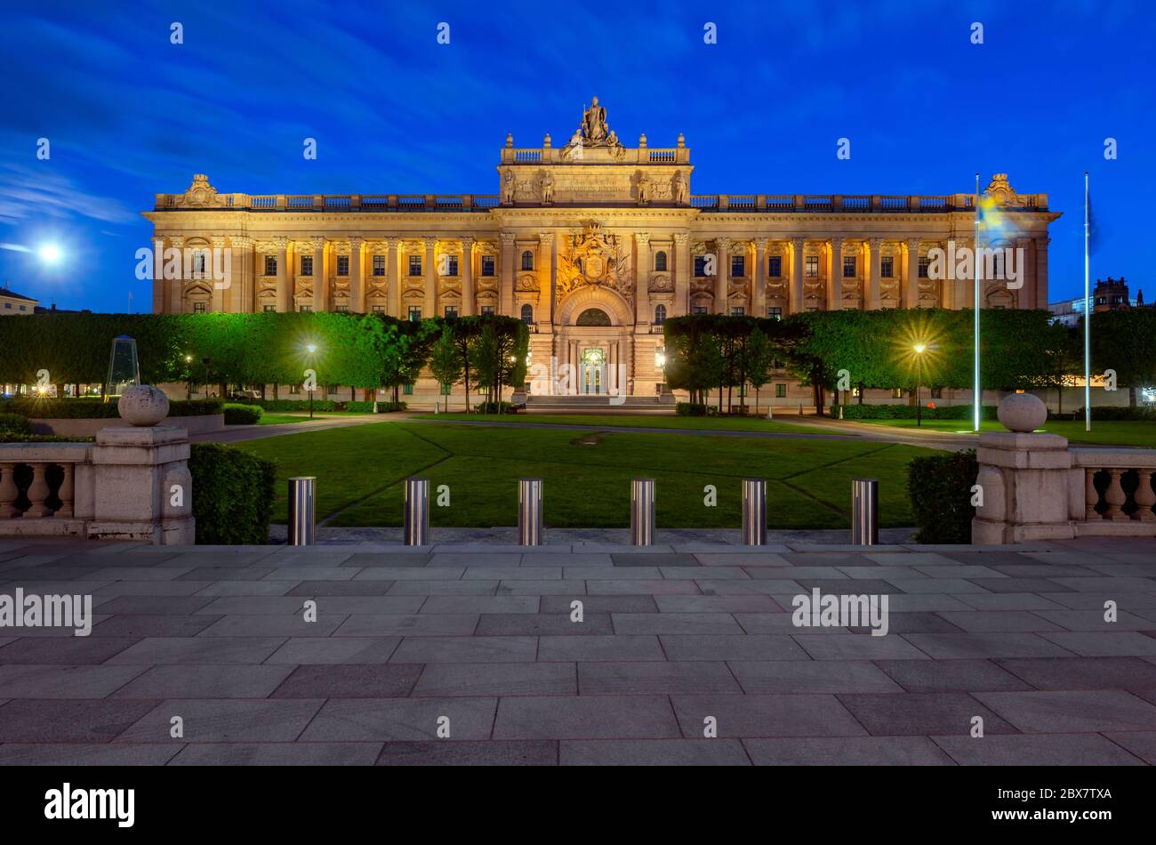 Swedish parliament building hi-res stock photography and images - Alamy