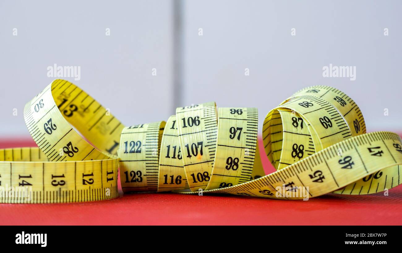 Vintage tape measure fashion hi-res stock photography and images - Alamy