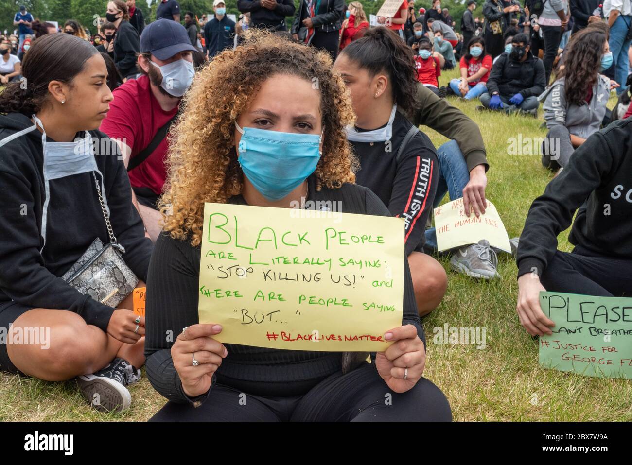 Black life matters Stock Photo - Alamy