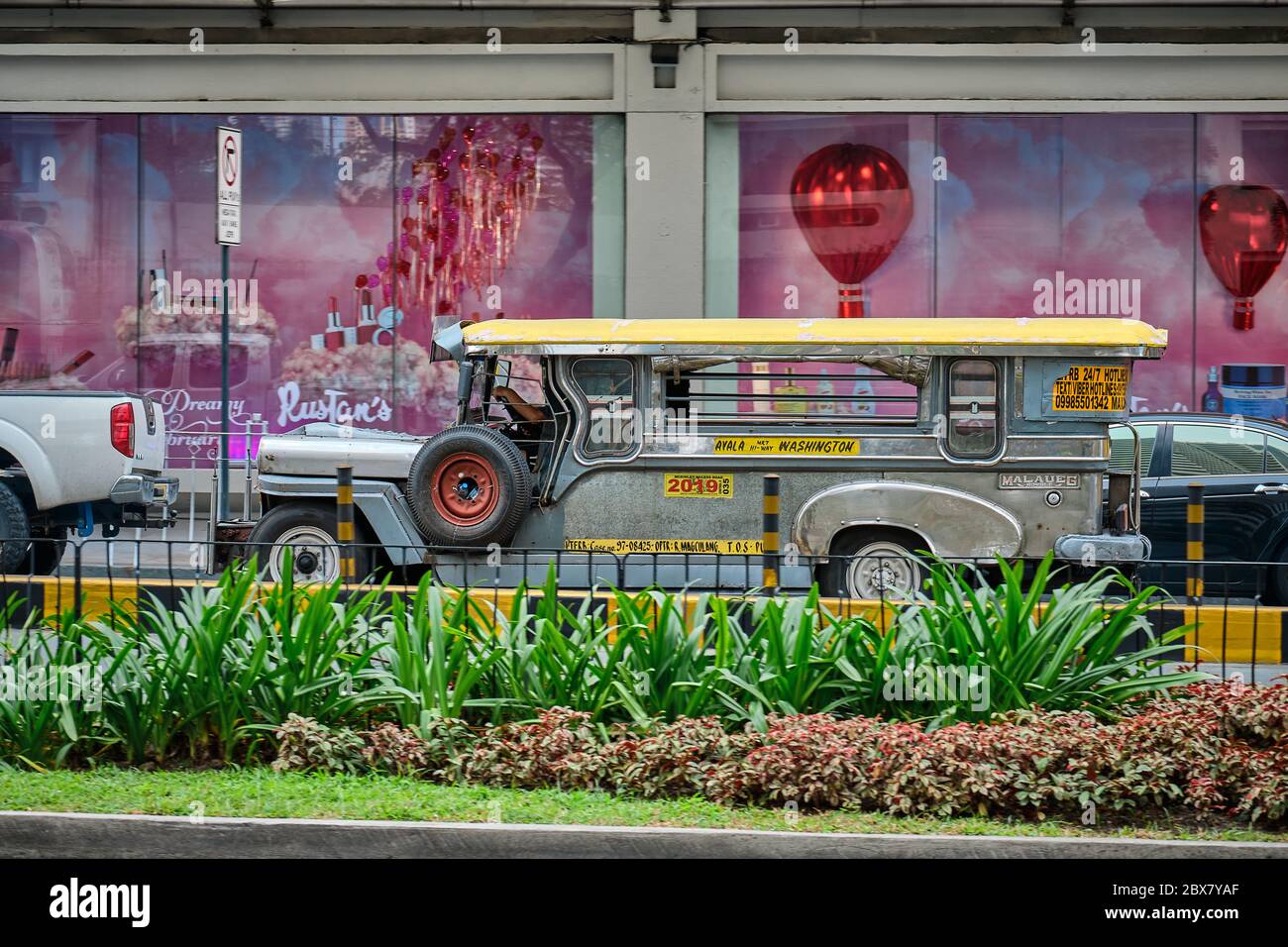 Manila, Philippines - Feb 02, 2020: Jeepneys on the roads of Manila ...
