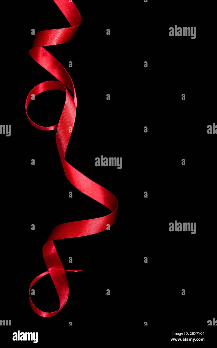 Ribbon curling hi-res stock photography and images - Alamy