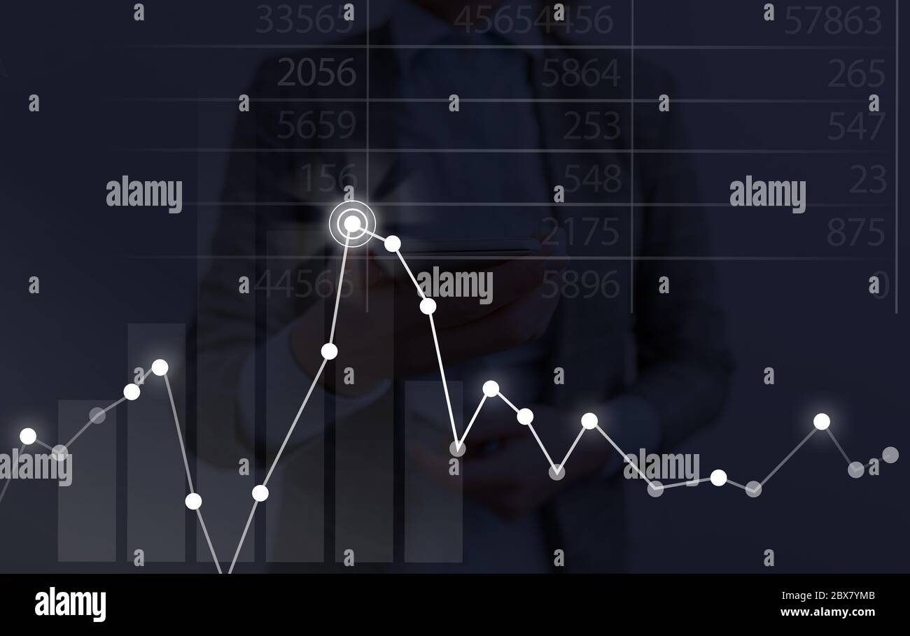Unstable High Risk Trend Movement Performance Financial Chart Status ...