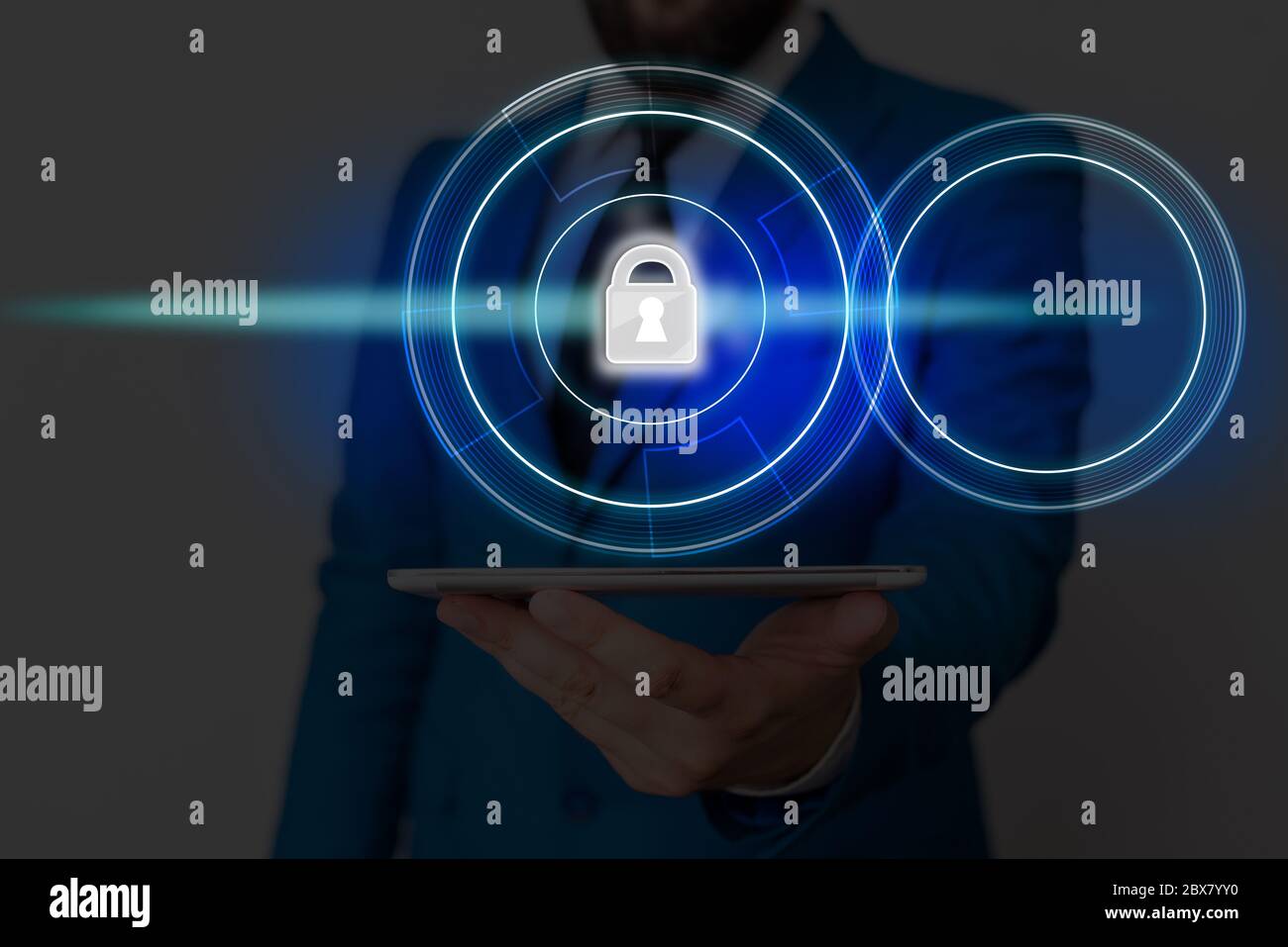 Graphics Padlock For Web Data Information Security Application System ...