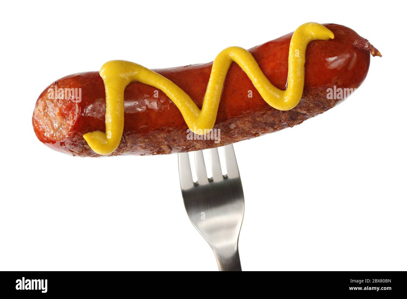 Hotdog With Mustard