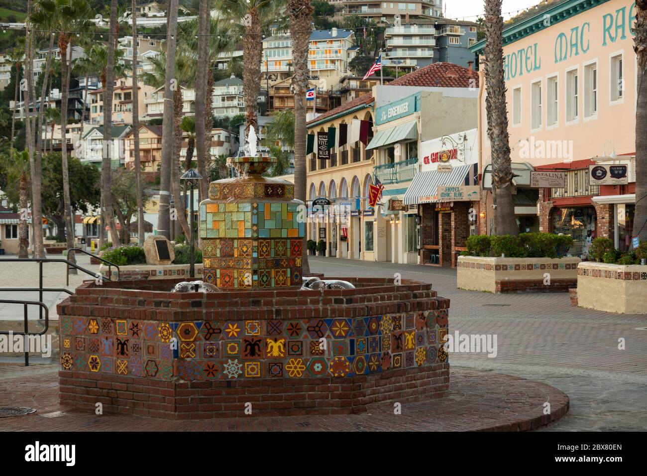 Downtown avalon on catalina island hi-res stock photography and images ...