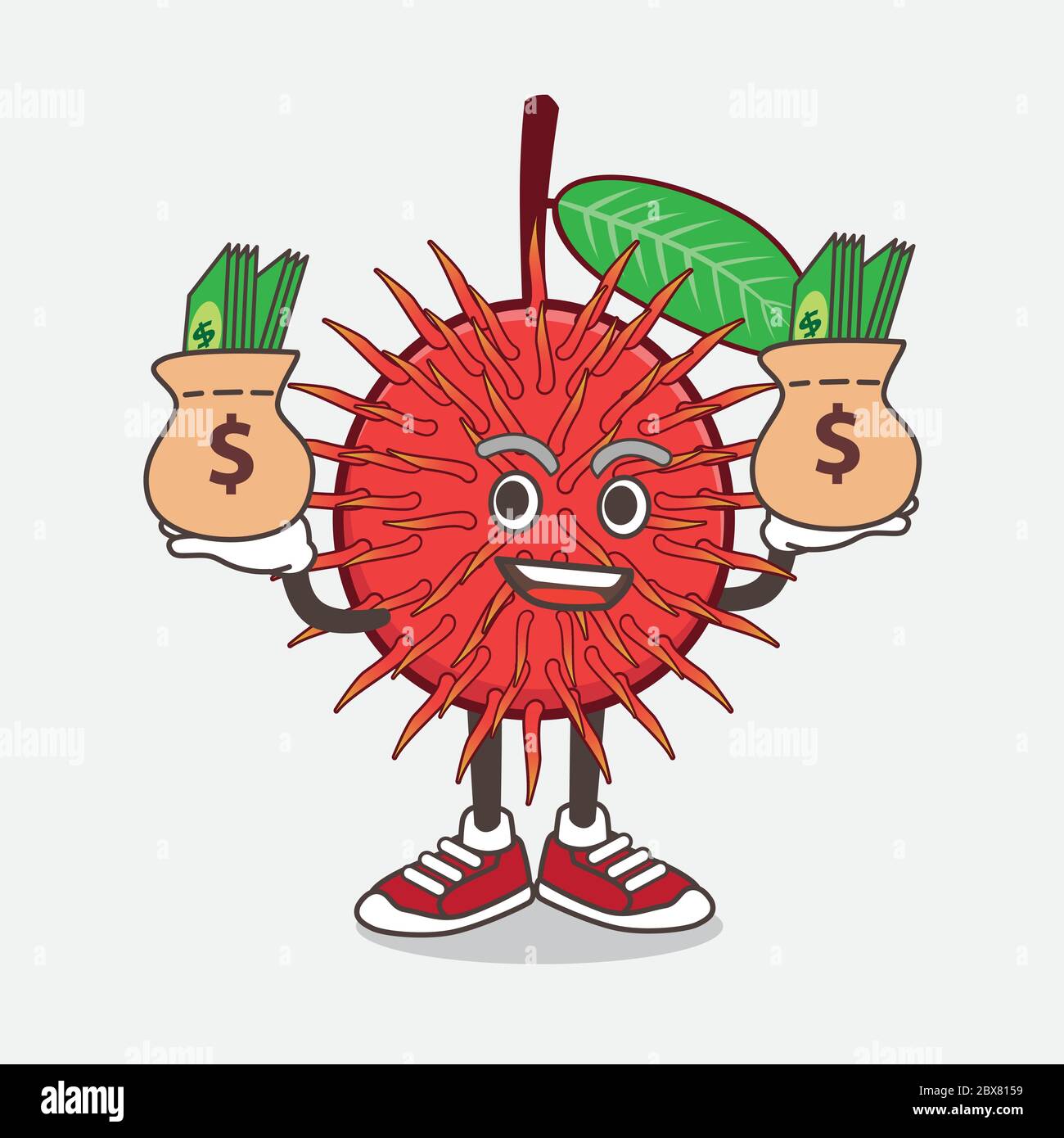 Money and fruit Stock Vector Images - Alamy