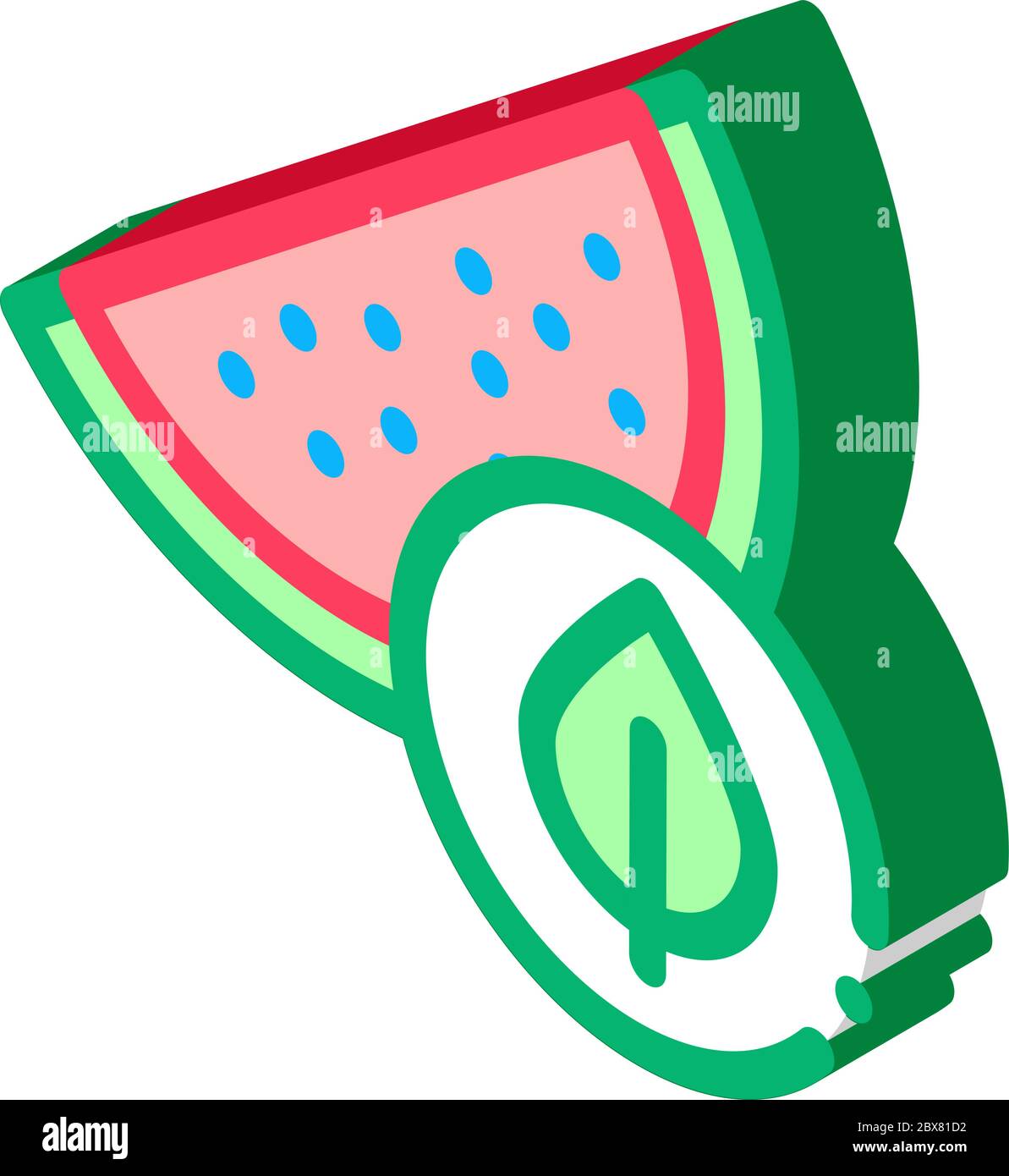 Ecological watermelon Stock Vector Images - Alamy