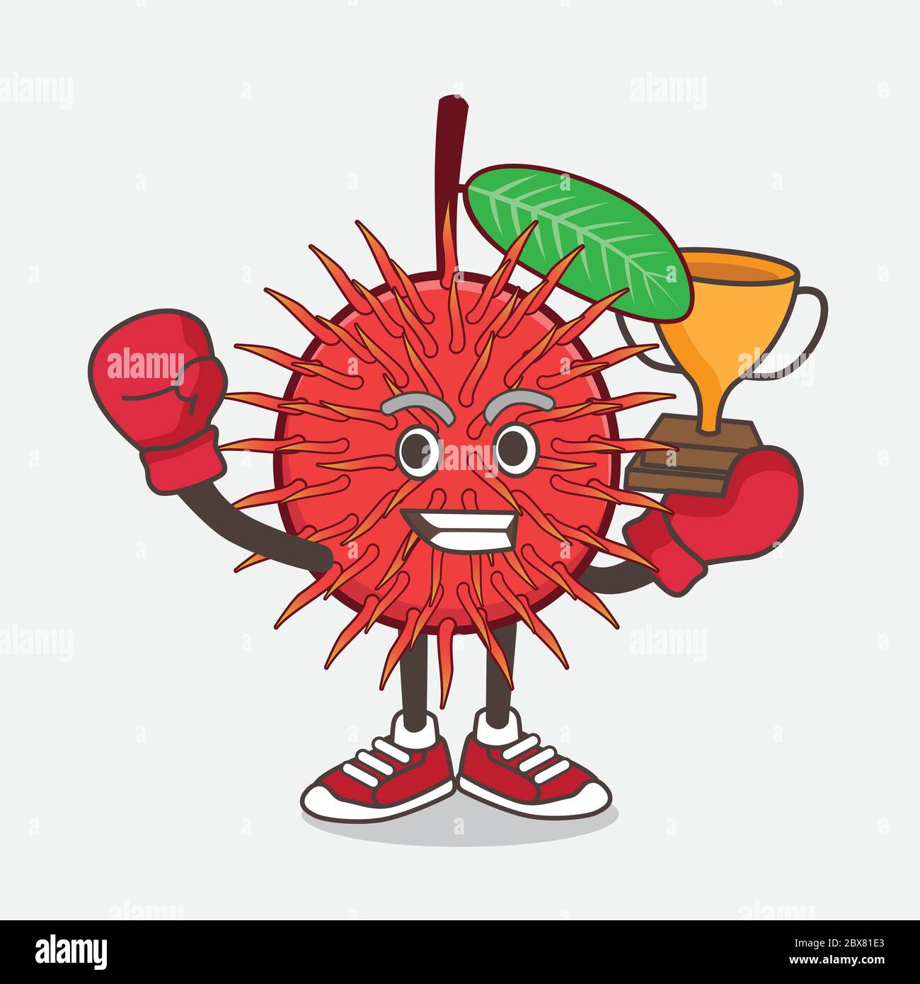 Rambutan mascot hi-res stock photography and images - Alamy
