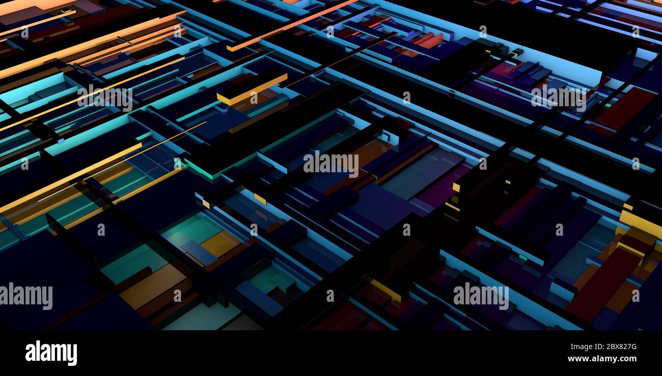 Science Technology Futuristic Connectivity in Electronics Abstract ...