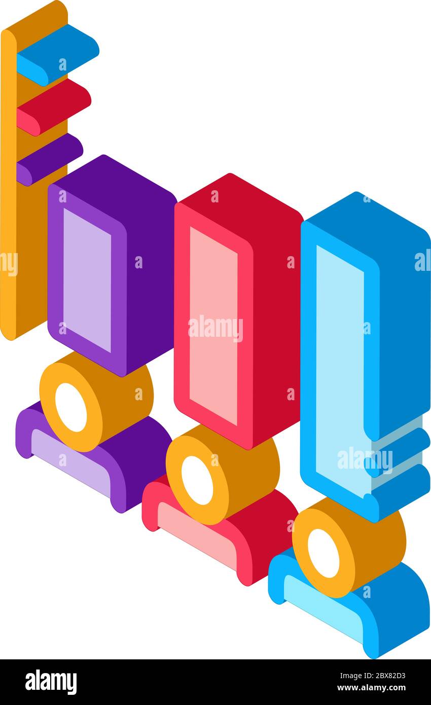 Human Infographic isometric icon vector illustration Stock Vector Image ...