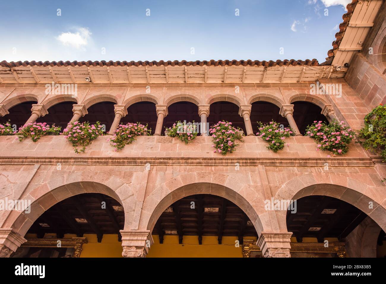 Church of Santo Domingo, Coricancha,Cusco, Peru,South America. Build on ...