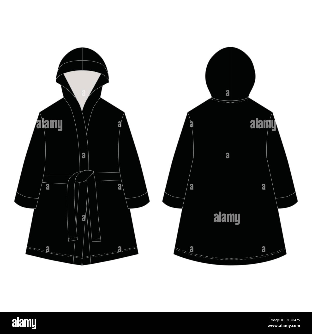 Terry Robe Stock Vector Images - Alamy