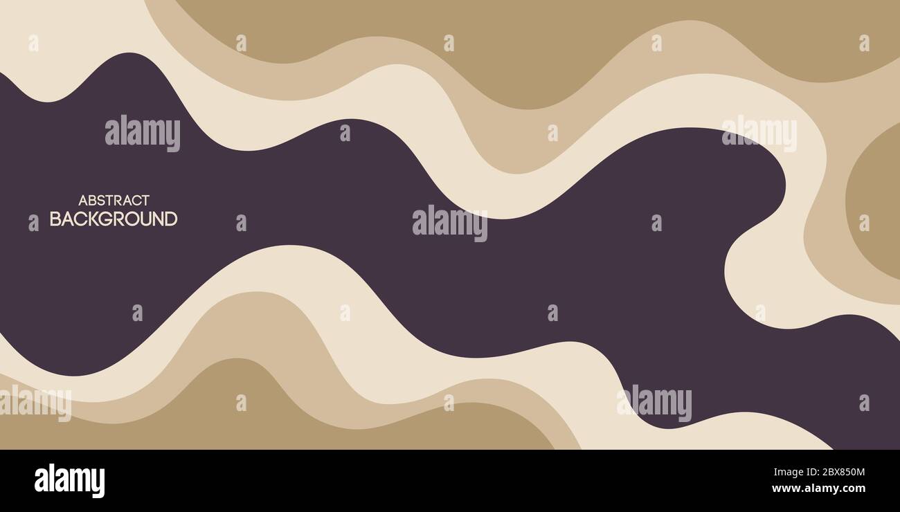 Abstract background, poster, banner. Composition of amorphous forms ...
