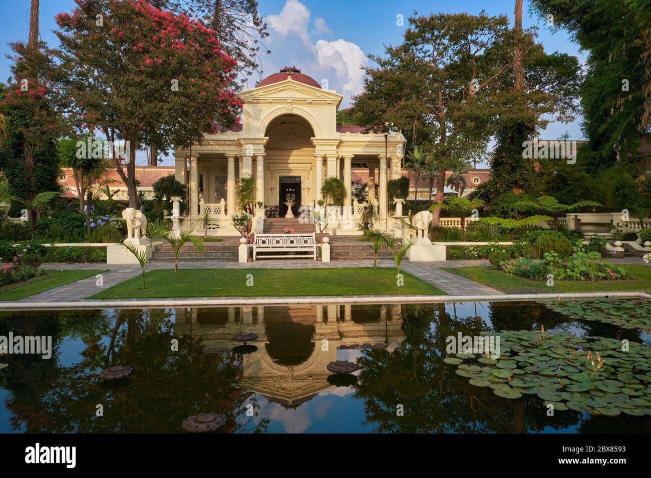 Inside Garden of Dreams, a neo-classical, commercial park (admission ...