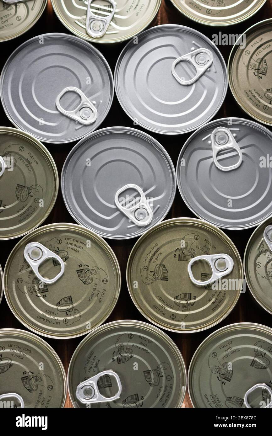 Cans of tuna fish hi-res stock photography and images - Alamy