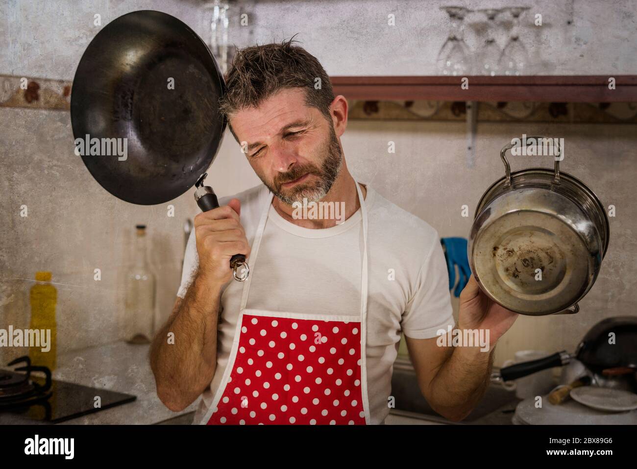 Frustrated cook hi-res stock photography and images - Alamy
