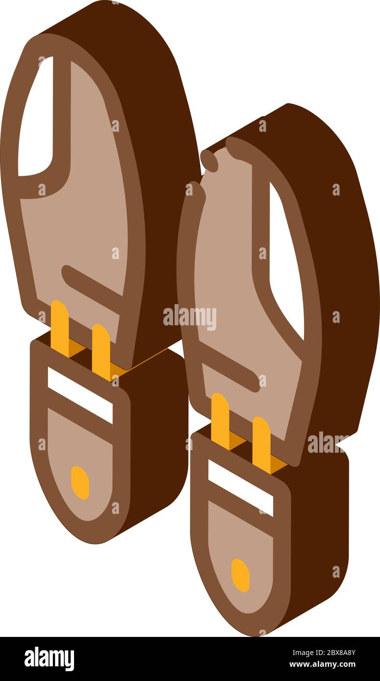 Shoe Sole Detail isometric icon vector illustration Stock Vector Image ...