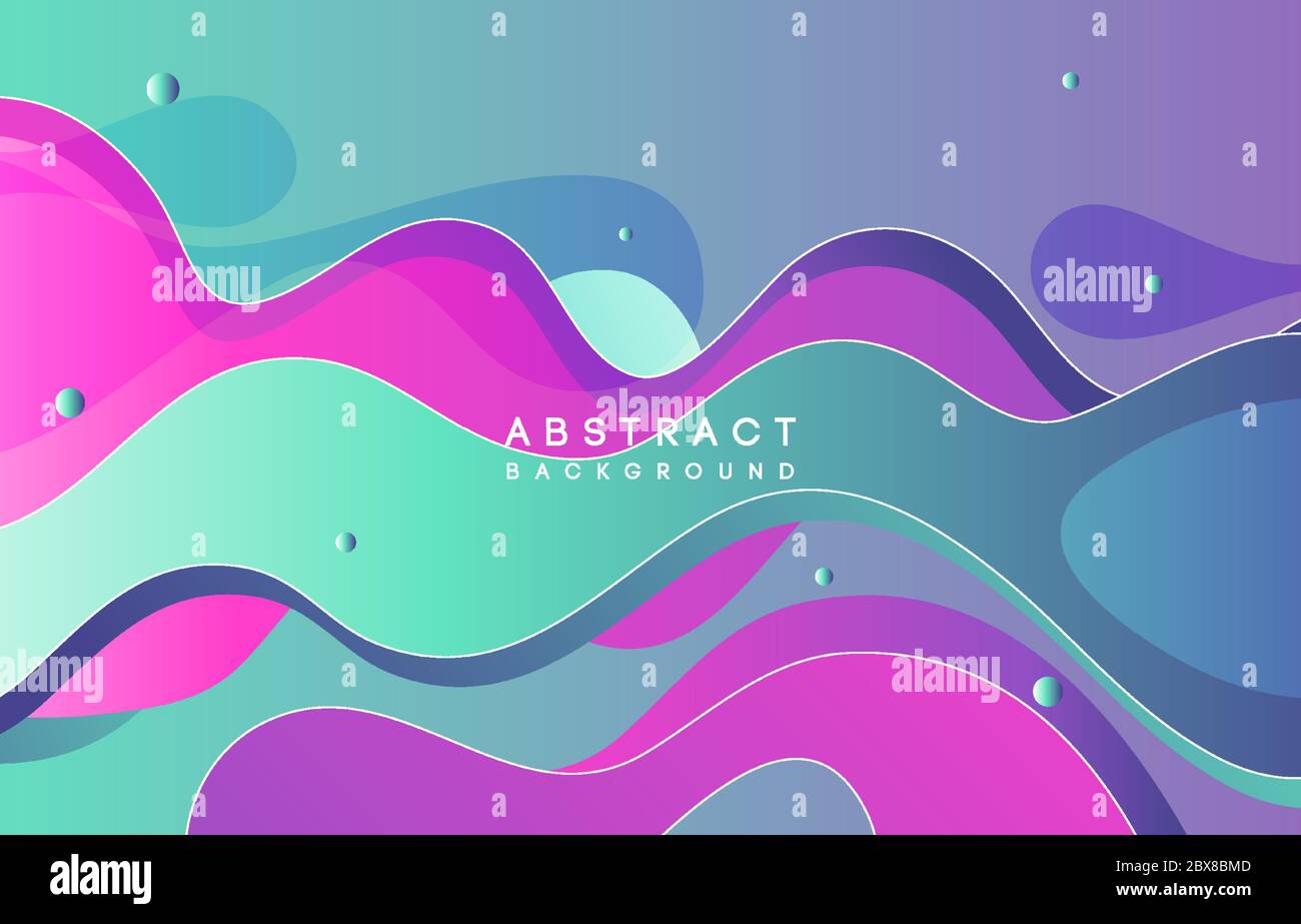 Moving colorful abstract background. Dynamic Effect. Vector ...