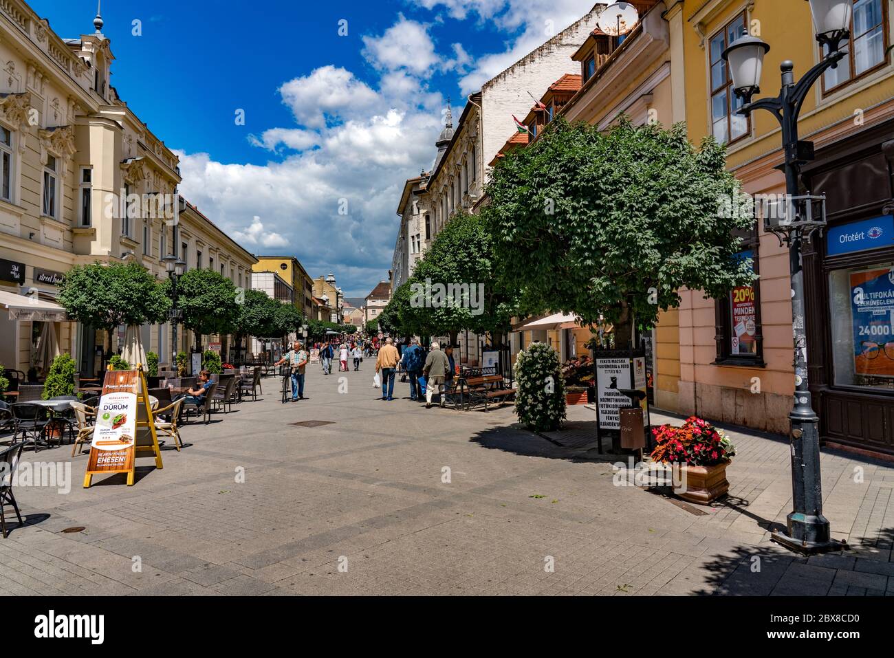 Gyor city in hungary Stock Photo - Alamy