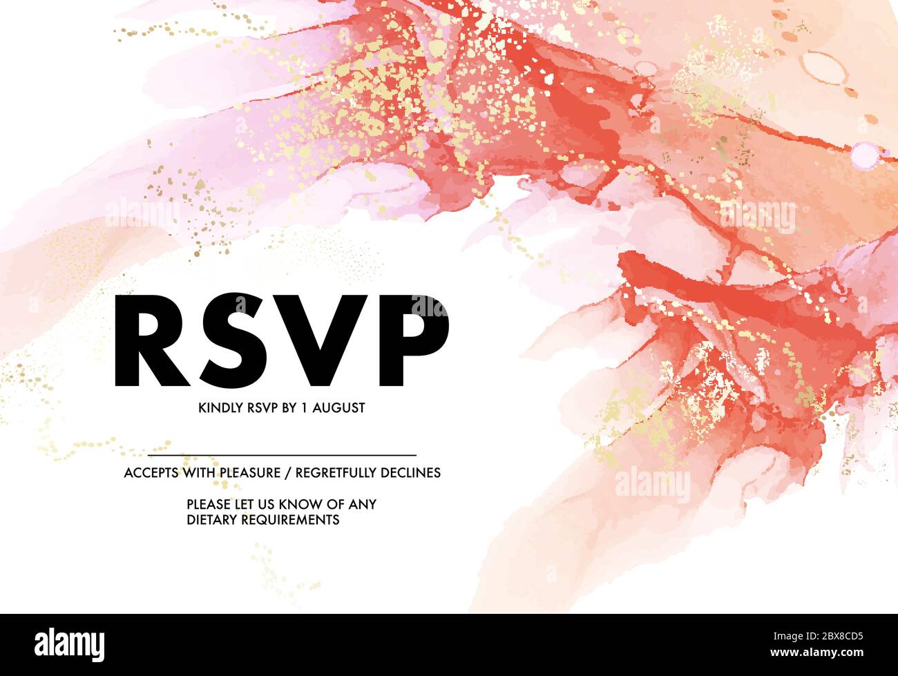 Abstract colorful watercolor red background, contrast wallpaper. Mixing ...