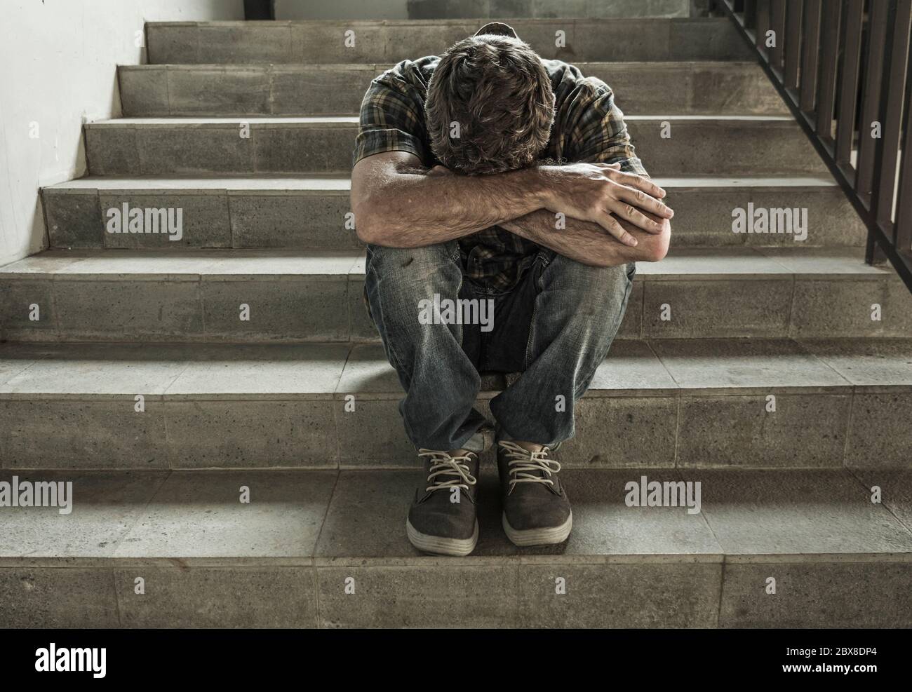 Portrait attractive devastated desperate hi-res stock photography and ...