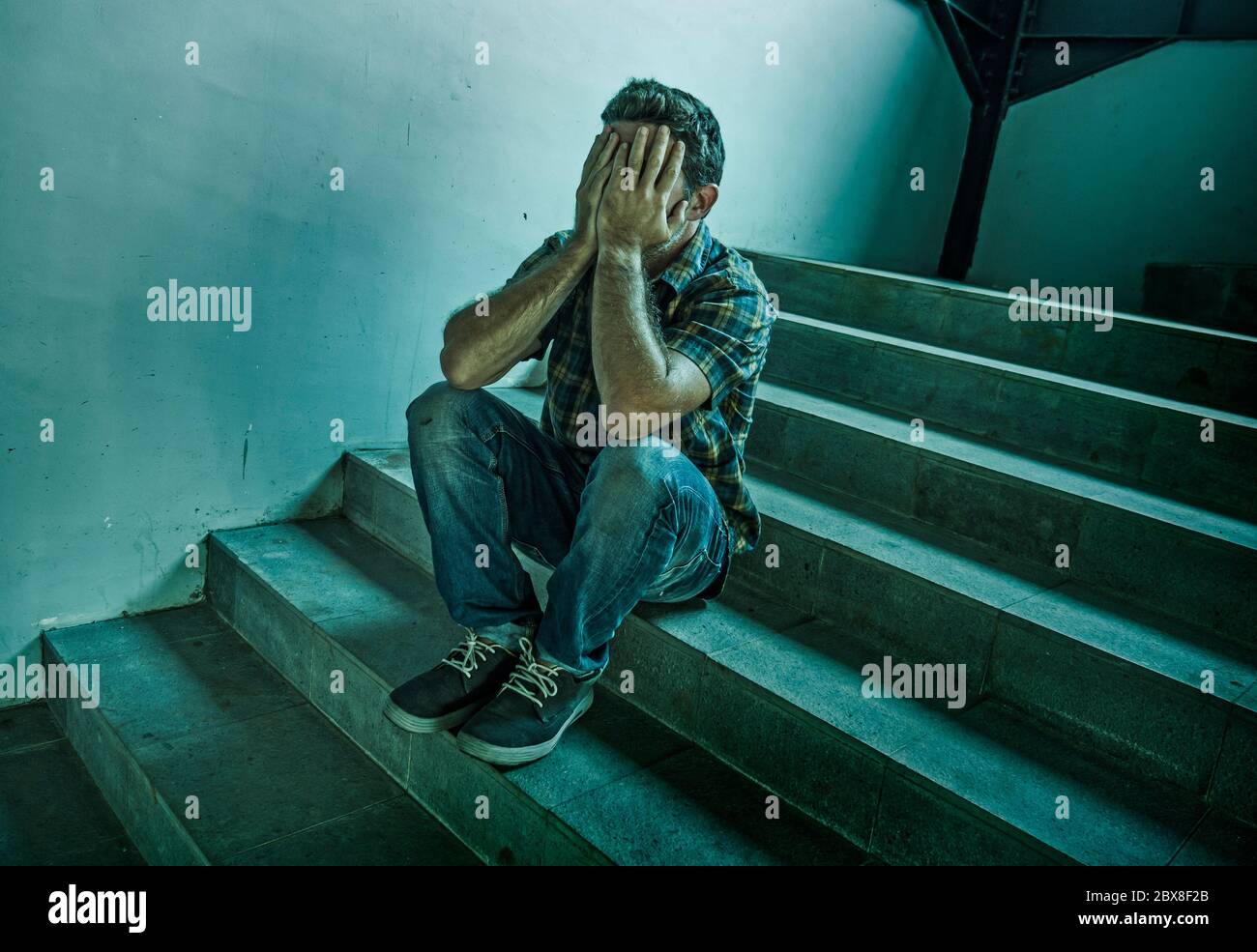 Stairs crying hi-res stock photography and images - Alamy